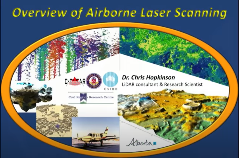 Video Overview Of Airborne Laser Scanning Canadian Conservation And Land Management Cclm